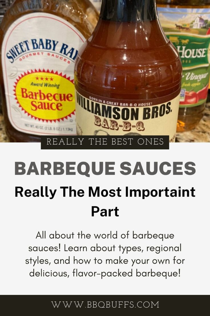 Barbeque Sauces: The Most Important Part - BBQ Buffs